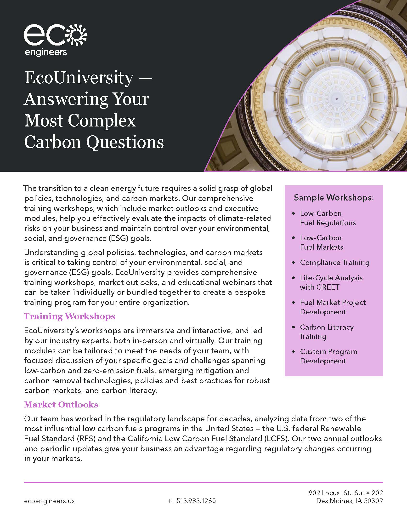 EcoUniversity — Answering Your Most Complex Carbon Questions - EcoEngineers